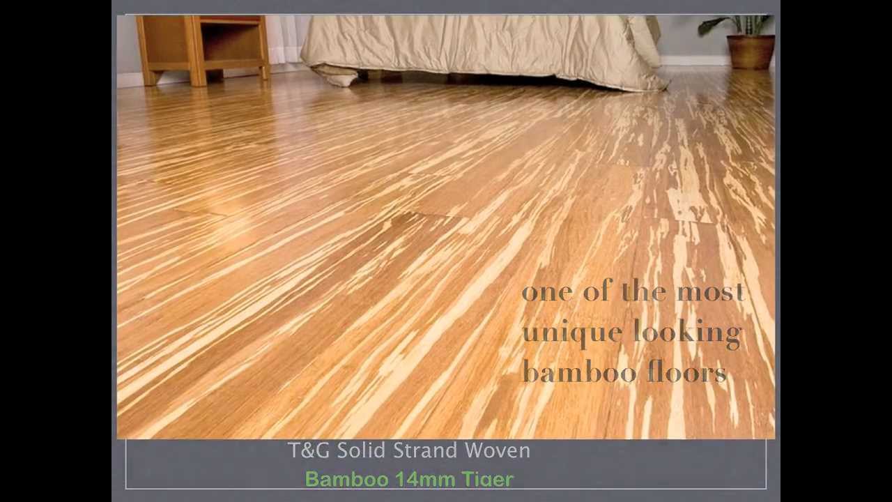 Solid Strand Woven Bamboo 14mm Tiger