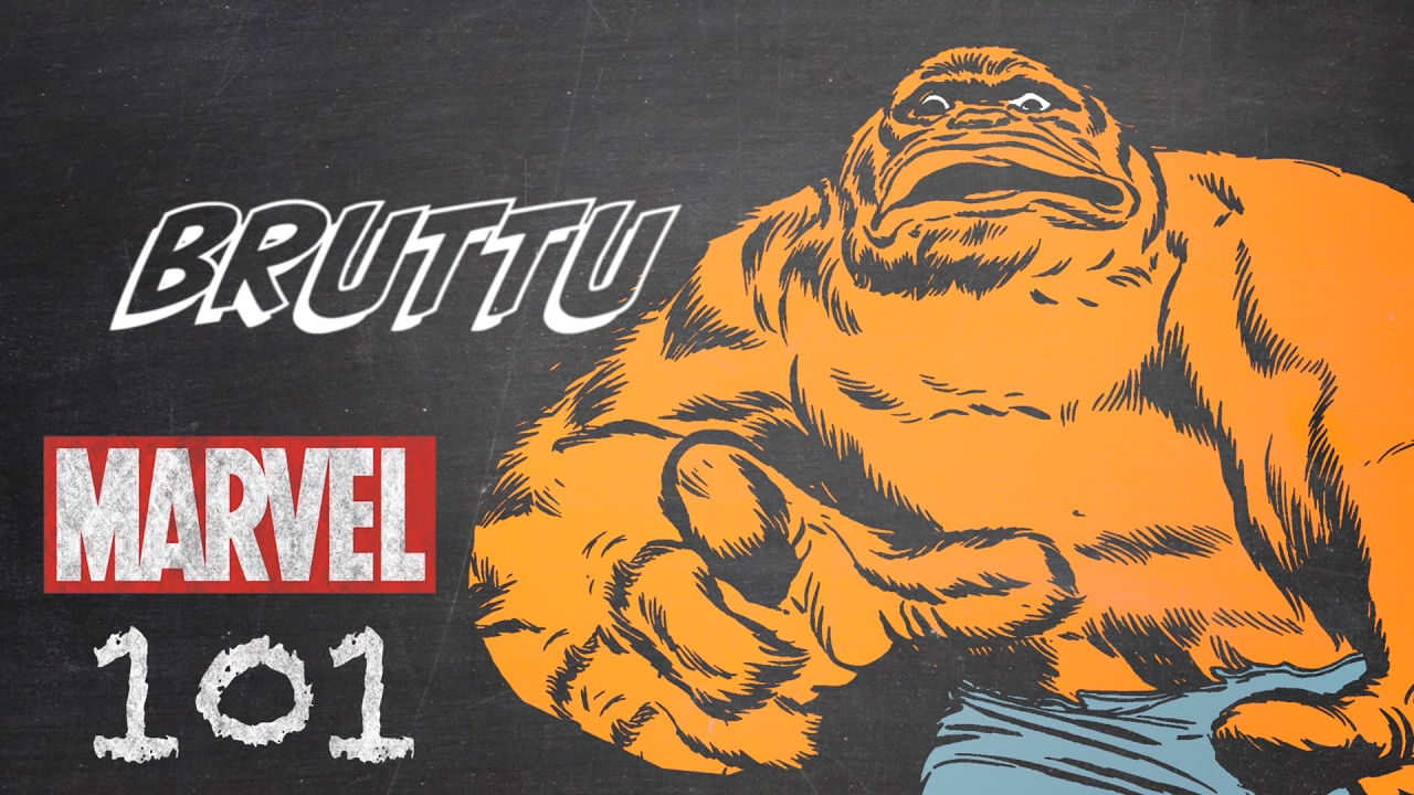 Bruttu – Marvel 101 – Monsters Unleashed