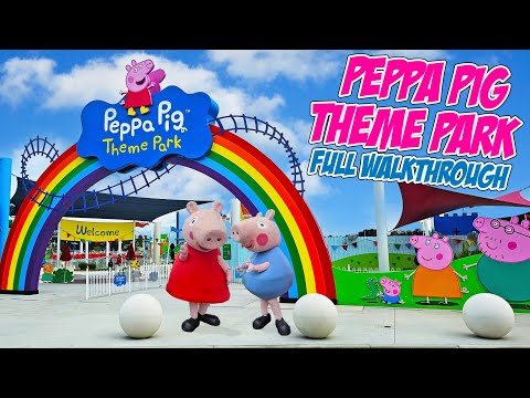 A Guide to Peppa Pig Theme Park Florida Full Walkthrough (Feb 2024) [4K]