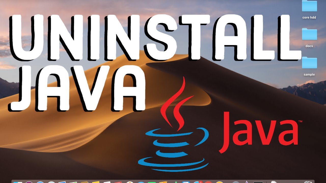 How to Uninstall Java on Mac | Removing Java from macOS