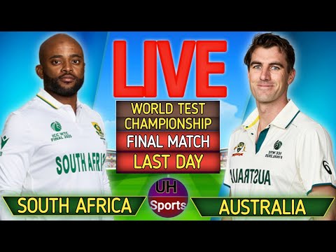 Live: AUS vs SA, WTC Final, Day 4, Cricket Live Scores & Commentary Australia vs South Africa, #wtc