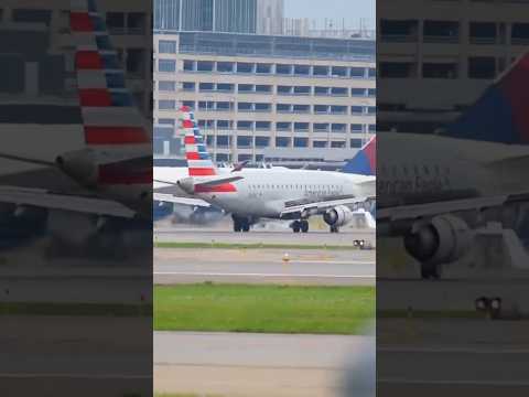 American Eagle E175 Landing at MSP Airport #aviation #planespotting #avgeek #internationalairport