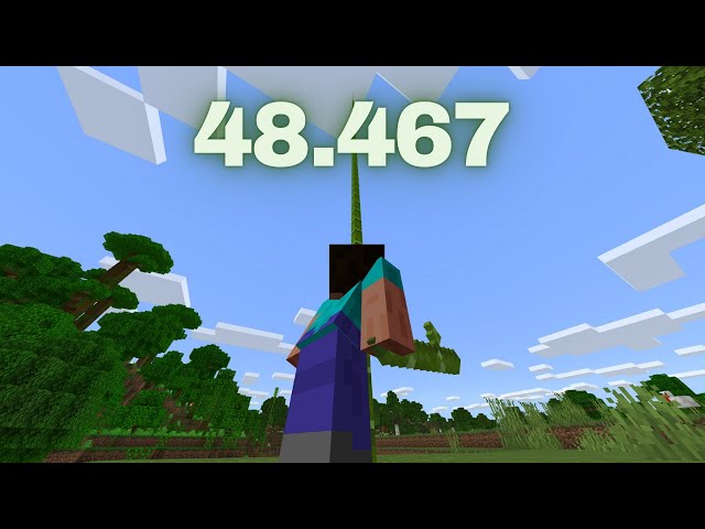 What is the build limit in Minecraft?