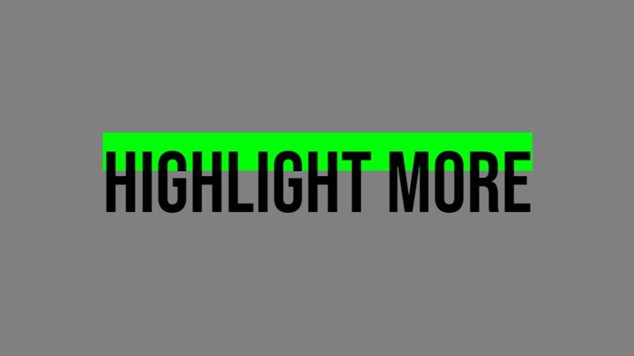 Css Highlight Text Effect | Css Hover Animation Tutorial | Css Animation Tutorial
