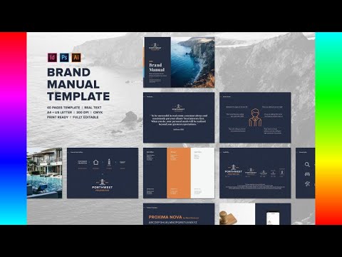 Brochure Templates: Logo Brand Guidelines Template
