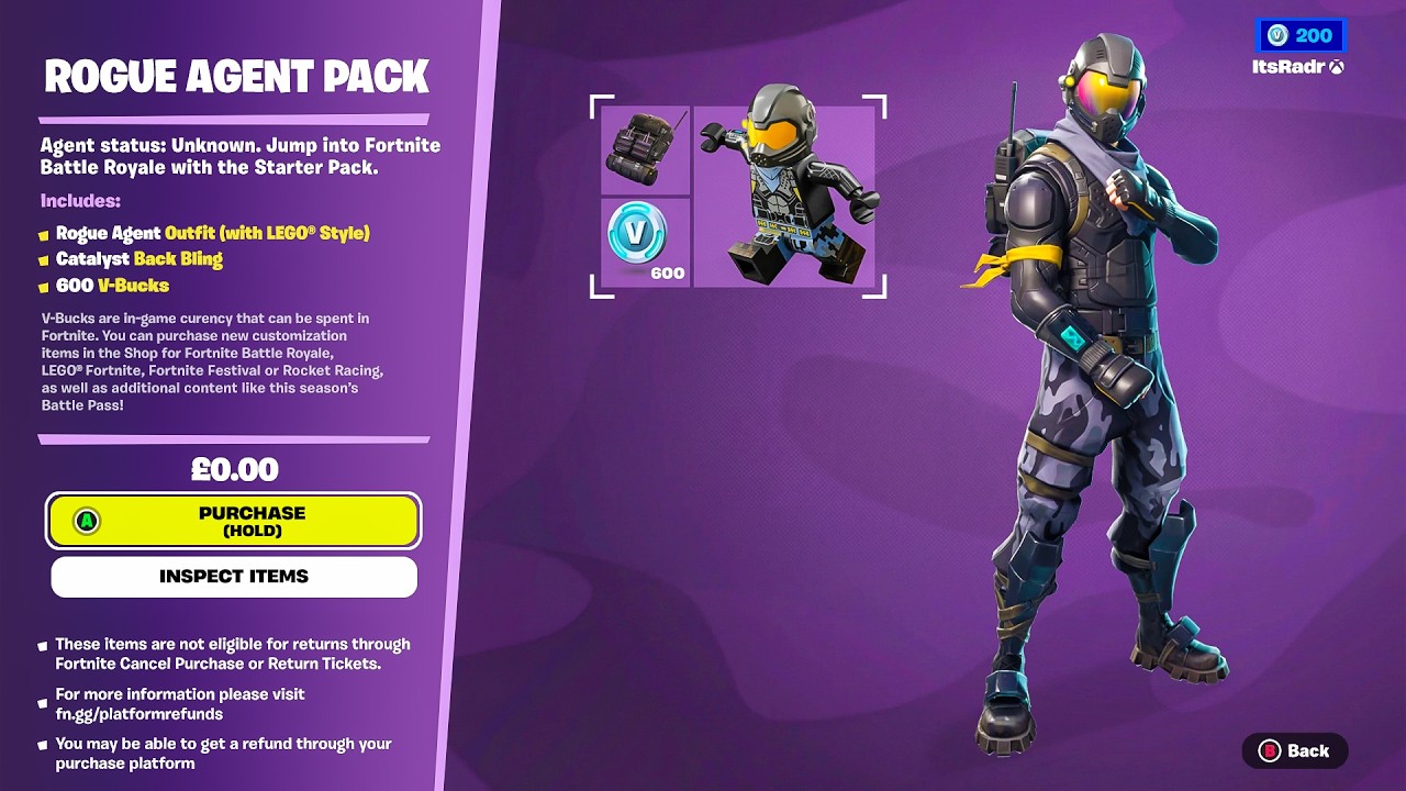 How to Get ROGUE AGENT PACK for FREE!