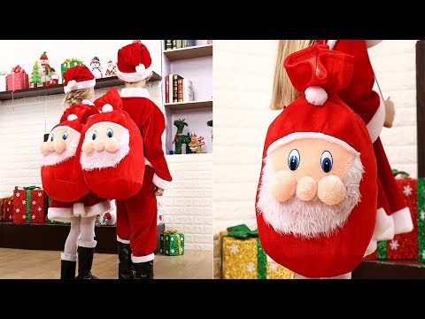 Christmas Gift Bag Christmas Decorations For Home Santa Claus Kids Candy Large Bags