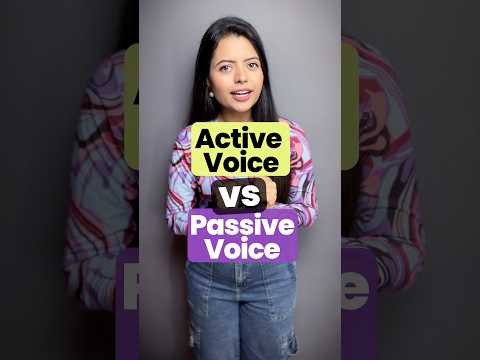 Active vs. Passive Voice - Master This Grammar Rule! 🚀 (English Grammar Tips) #learnenglish