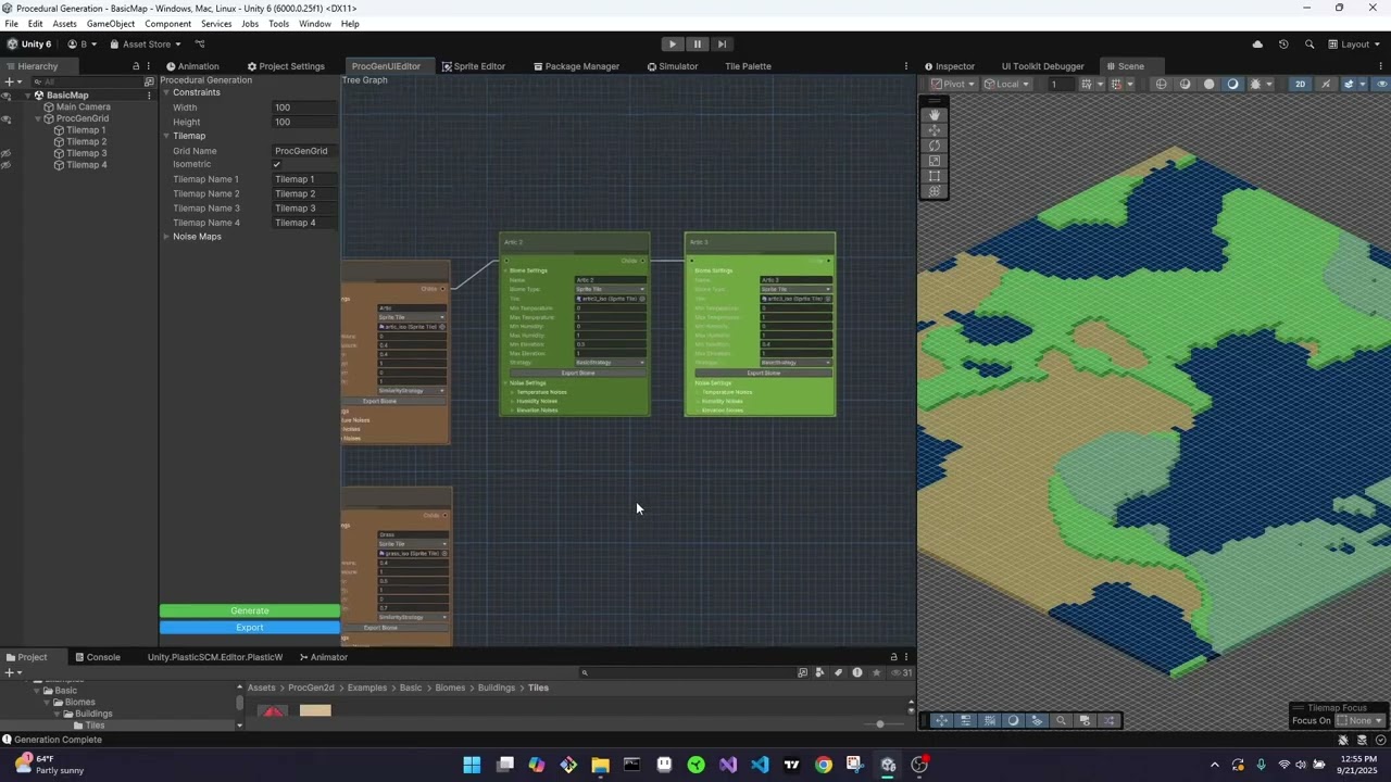 2D Procedural Generation: Isometric Template