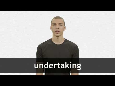 UNDERTAKING の定義と意味｜Collins英語辞典