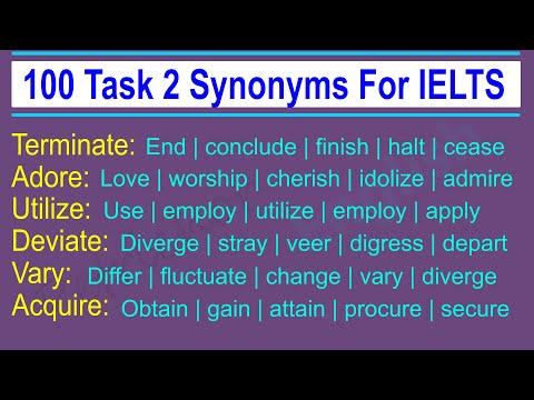 100 Essential words for the TOEFL and IELTS Test | Petrichor English