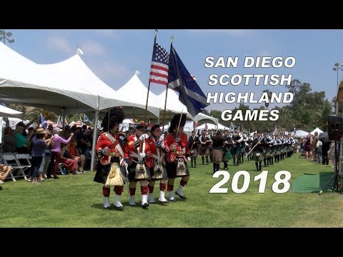 2018 San Diego Scottish Highland Games