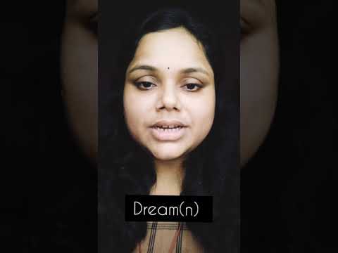 Dream🌼 #antonym#synonym#englishvocab #meaning#sentence #shortvideo #world of words