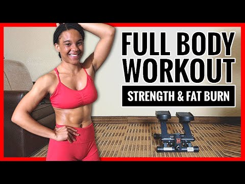 30 Min Mini Stepper Workout – Strength & Fat Burn at Home Burn Belly Fat