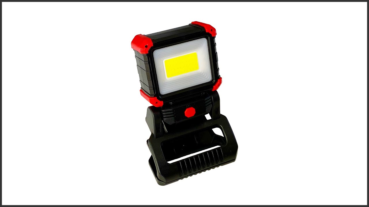 EASYmaxx Rechargeable Portable LED Worklight Review