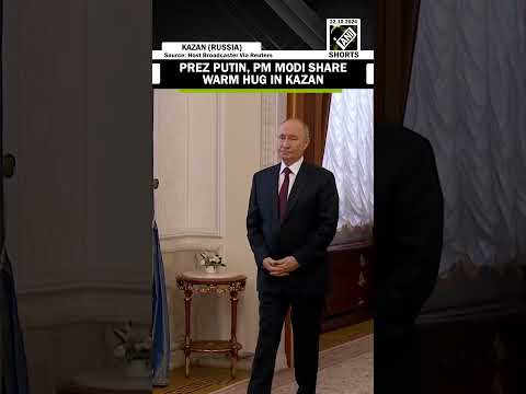 BRICS Summit 2024: PM Modi, Prez Putin share warm hug in Kazan, hold bilateral talk