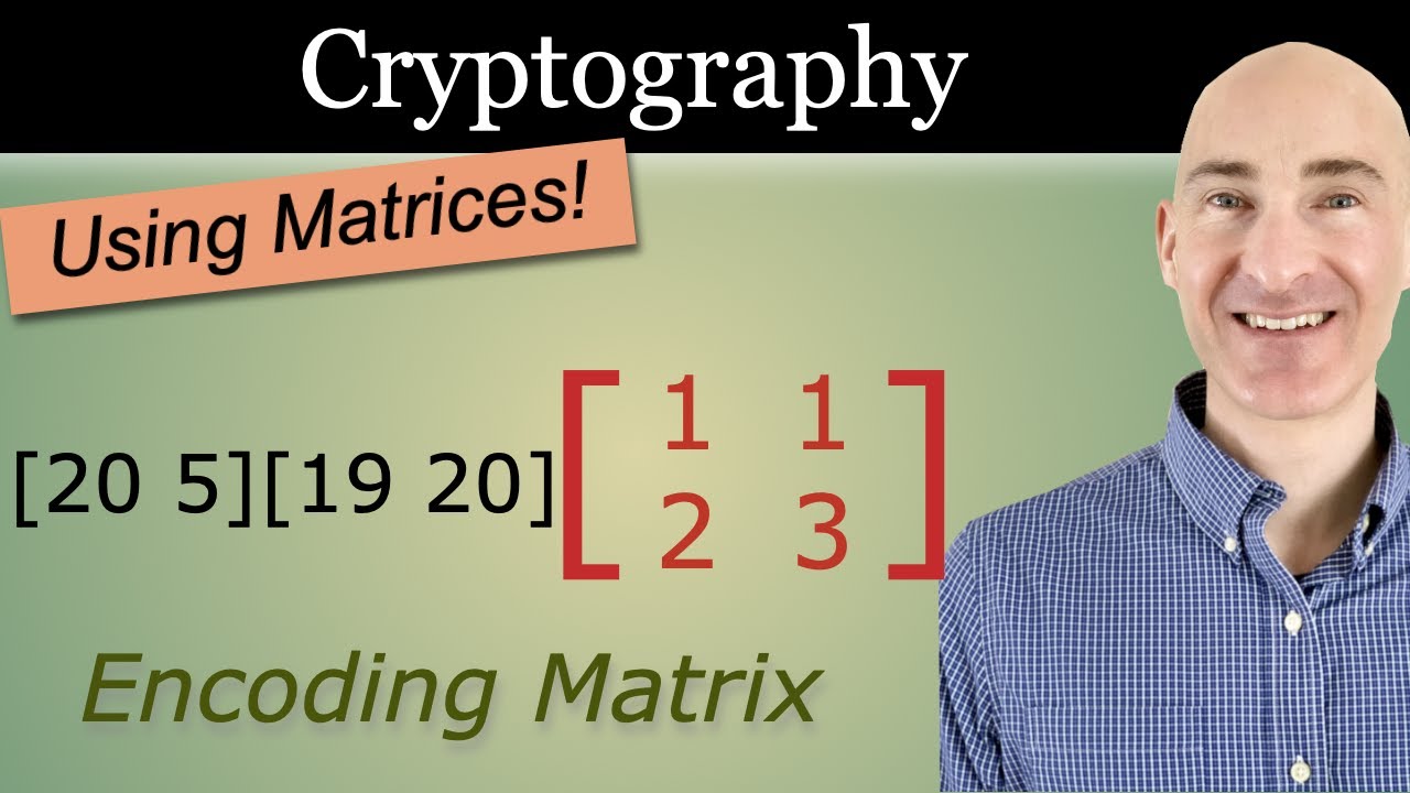 Cryptography Using Matrices to Encode and Decode a Message