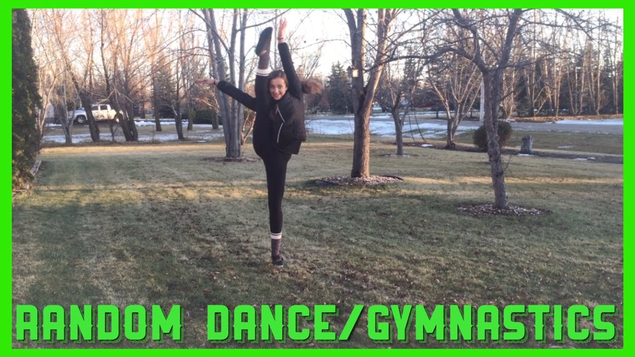 Random Dance/Gymnastics Outside