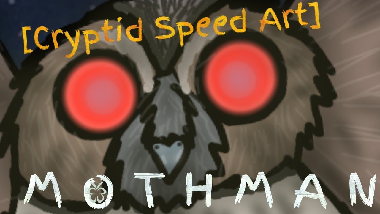 [Cryptid Speed Art] Mothman