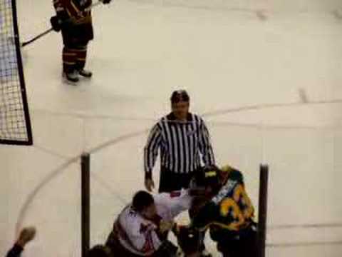 Steve MacIntyre vs. Robin Big Snake, October 20, 2006 - Quad City ...