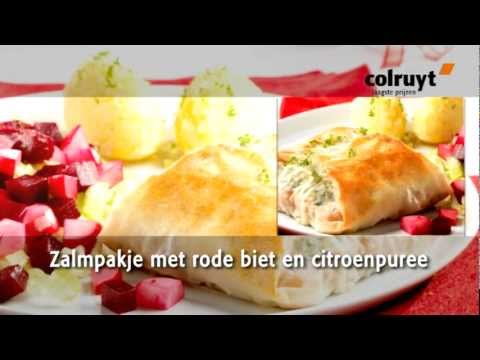 Zalmpakje met rode biet