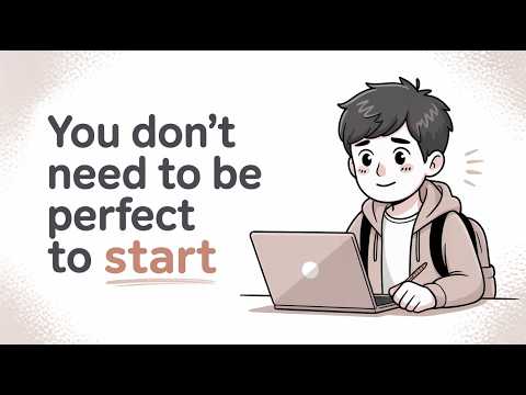 Don't Need Perfection to Start | Speak English Confidently | English Learning & Motivation Podcast