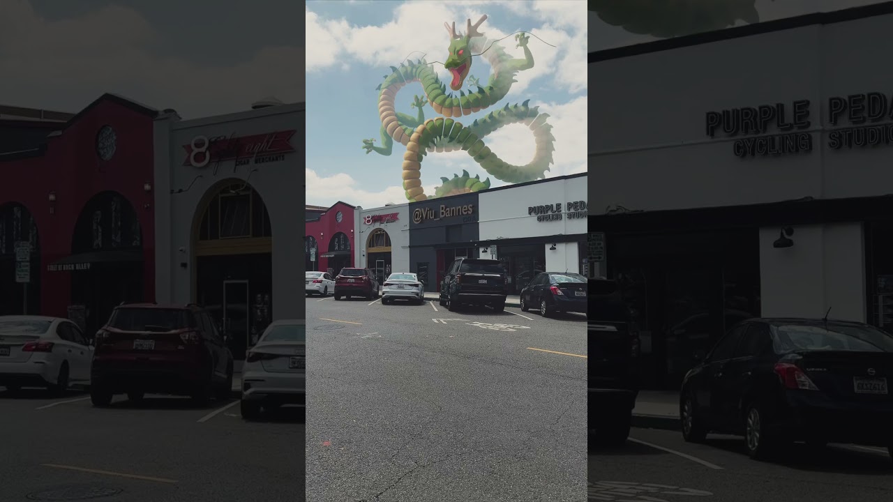 Dragonball Shenron Summoned?! #dbz #animation