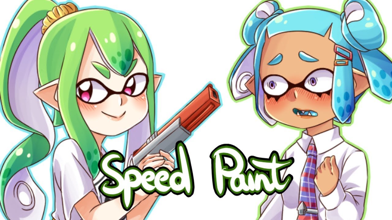 [Speed Paint] - Splatoon OCs