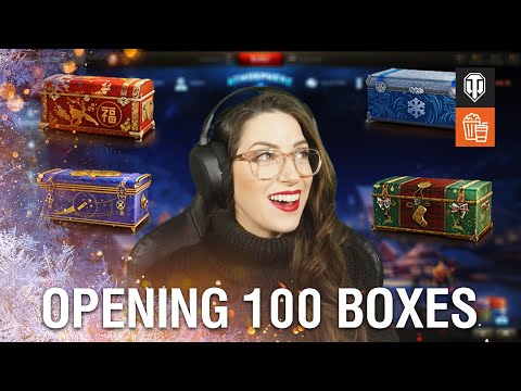 Cmdr_AF Unwraps a FUN TON of Large Holiday Ops Boxes! | Tanks: World of ...