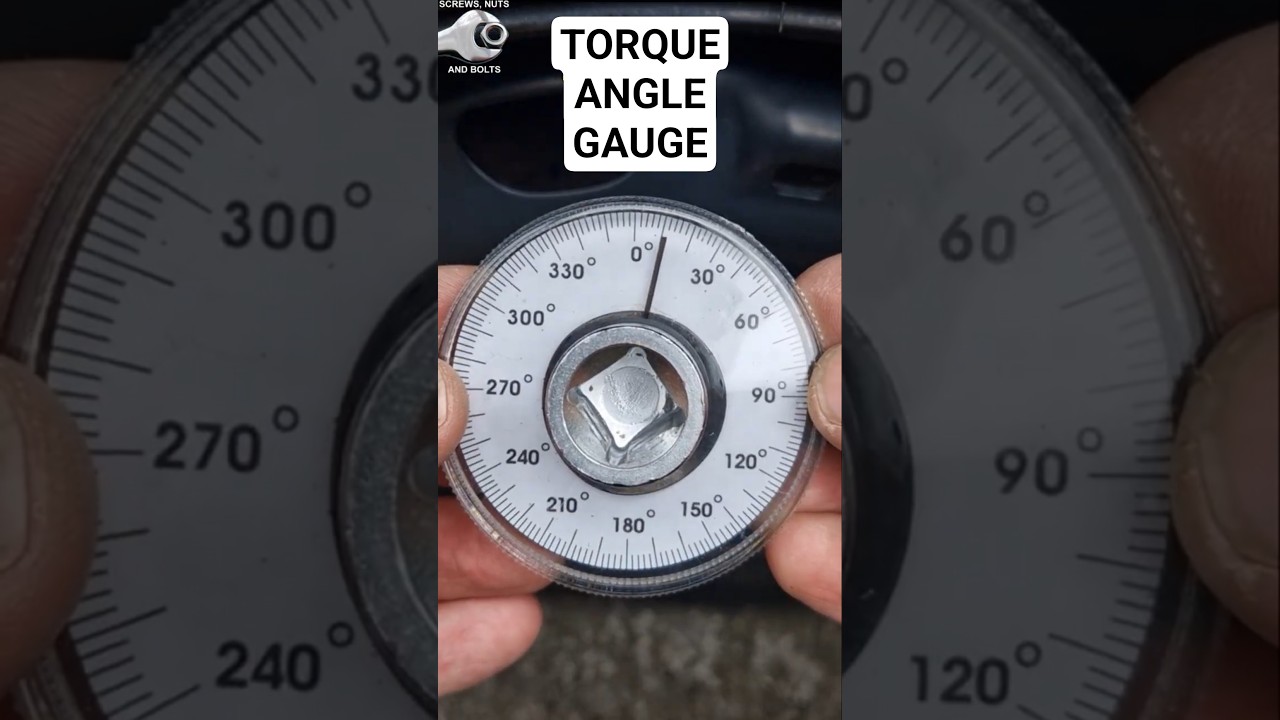 How to Use a Torque Angle Gauge #torqueangle #torquewrench #torquegauge