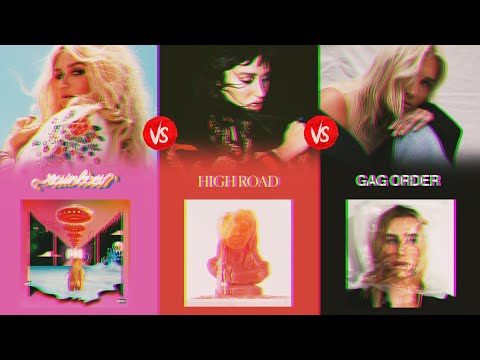 Rainbow 🆚️ High Road 🆚️ Gag Order | Kesha Album Battle