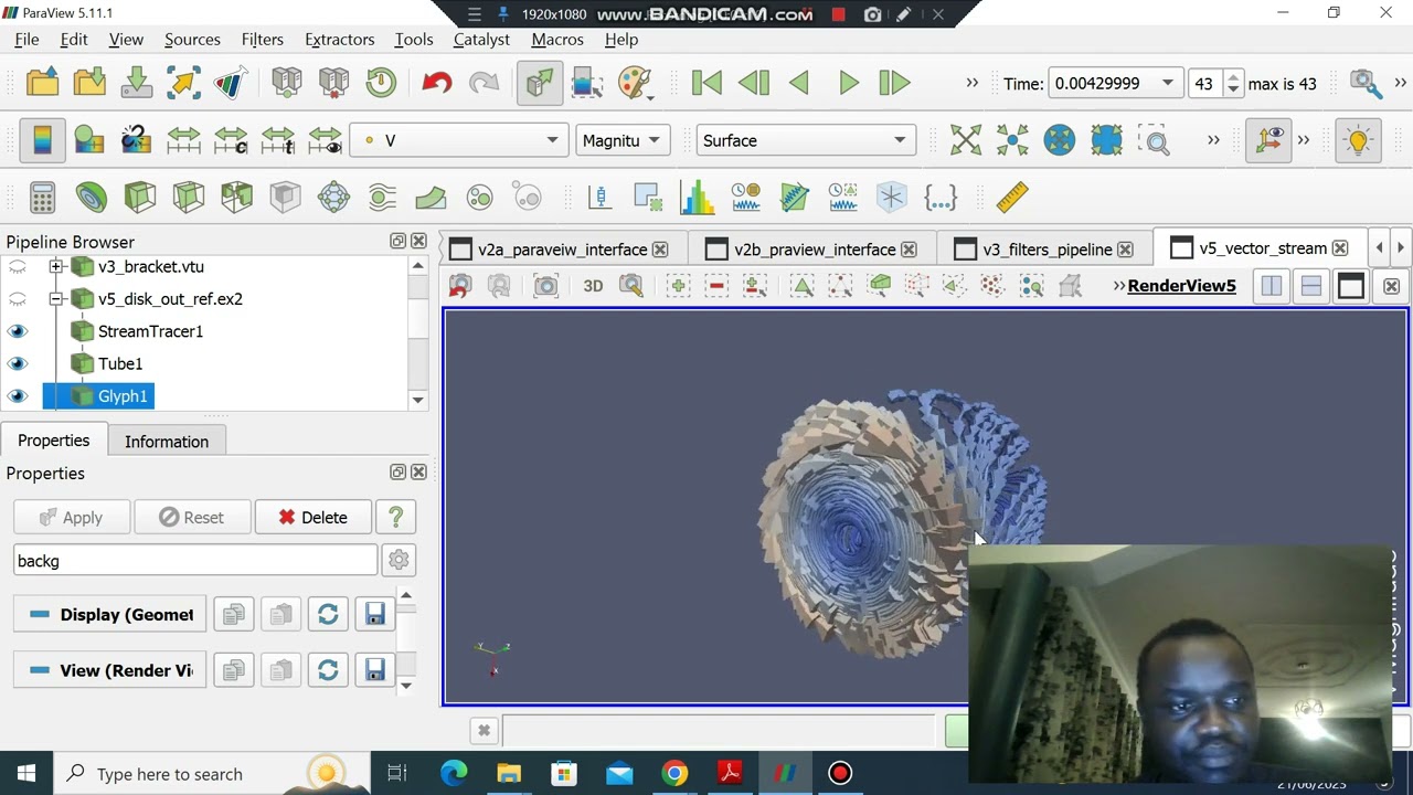 Paraview data analytics