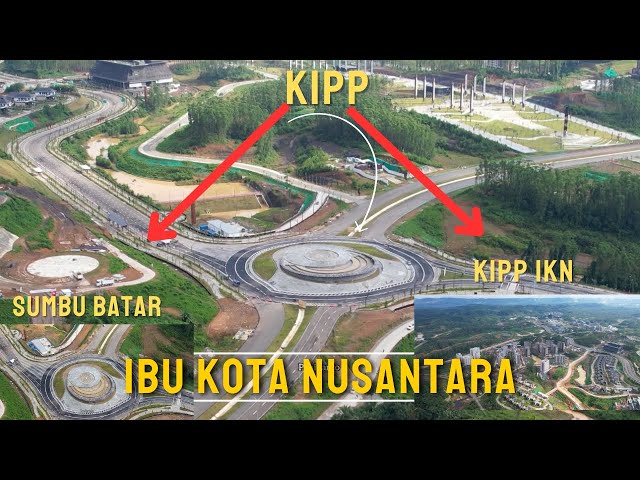 Exploring the Quiet Yet Towering City of Nusantara: A Drone's Eye View ...