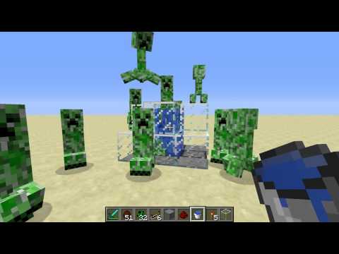 Creeper Vs. TnT. Minecraft Project