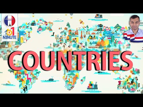 One minute French -How to say which country are you from in French? (Learn French with Simon)