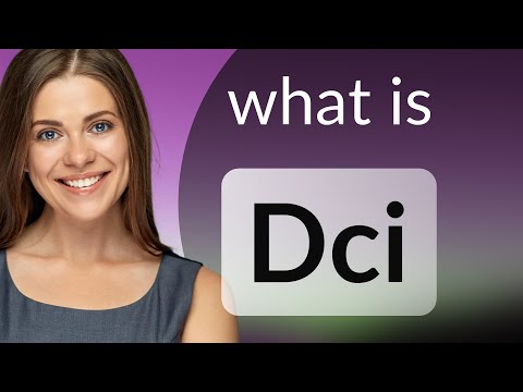 Dci — meaning of DCI