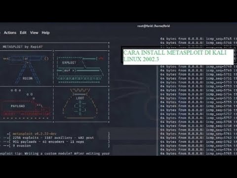 Cara Install Metasploit Di Kali Linux 2022.3