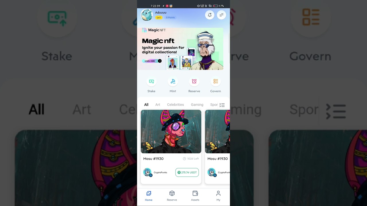 Refer link https://magicnft.xyz/v21/#signup?code=NXB3WJ9E96BN8