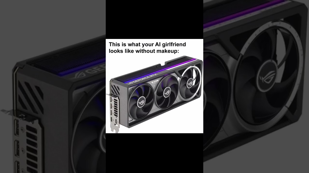 AI Girlfriend 💖😂 #ai #memes #girlfriends #gpu #nvidia #memeshorts #funnymemes #viral