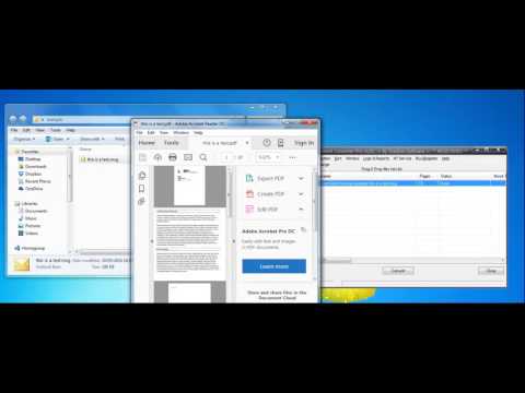 Convert MSG files to PDF including Attachments with Batch Document Converter Pro