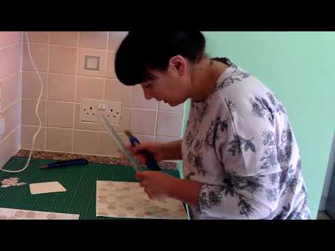 Fix Self Adhesive 3d Smart Tile Stickers BackSplash Around Electrical Outlet Socket
