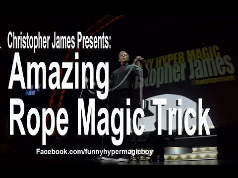 Impossible Comedy Rope Magic Trick with Christopher James