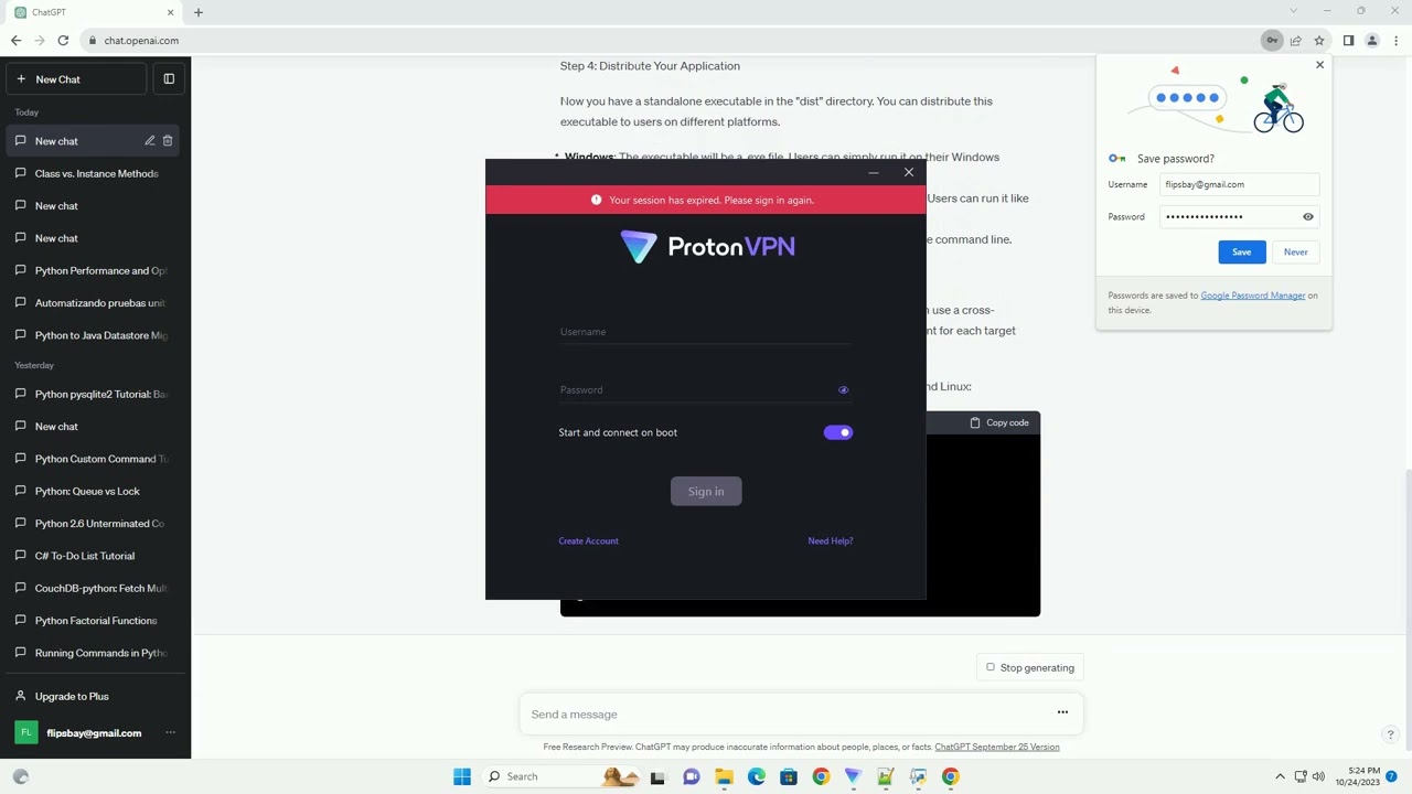 Python app distribution cross platform