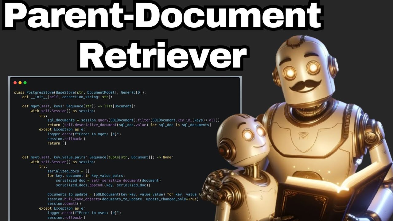 LangChain - Parent-Document Retriever Deepdive with Custom PgVector Store