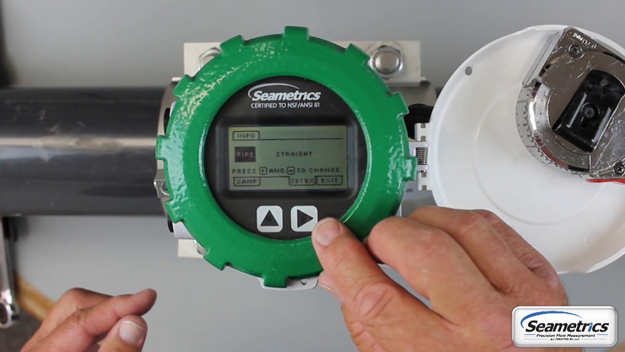 How to Install the AG90 Battery Powered Saddle Flow Meter