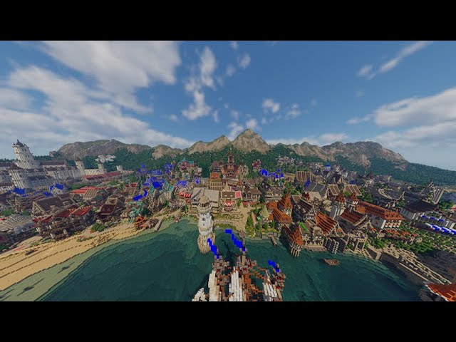 Mirage Town / [ Cinematic ] - MMORPG MAP Minecraft Map
