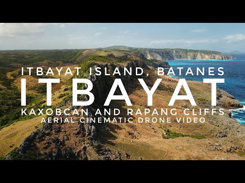 Kaxobcan & Rapang Cliffs of Itbayat Island | Batanes | Aerial Cinematic Video