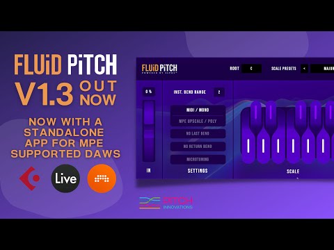 Pitch Innovations Releases Fluid Pitch - A Revolutionary Pitch Bend ...
