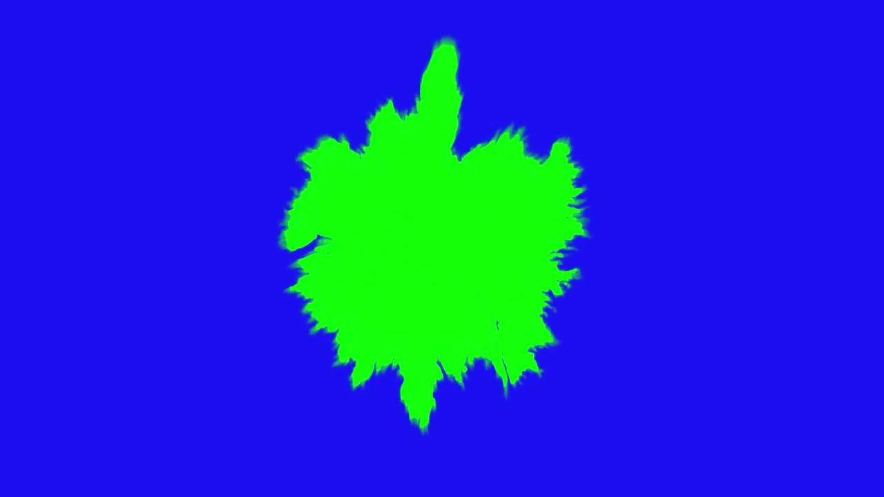 ink splash effect green screen  9