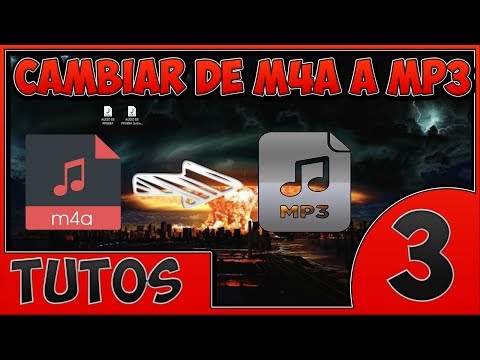 COMO CONVERTIR AUDIO DE M4A A MP3 ONLINE FACIL 2018!!! - Tutos #3